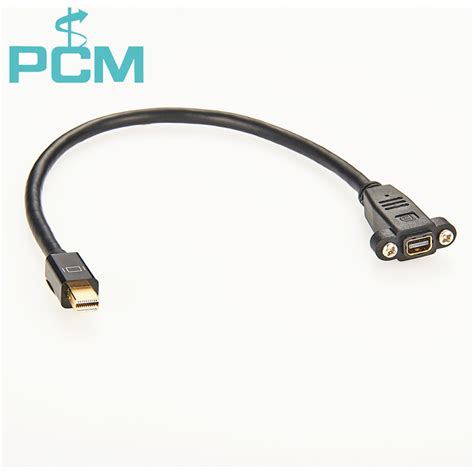 Mini Displayport Panel Mount Cable Panel Mount Mini Displayport Extension Cable And Mini