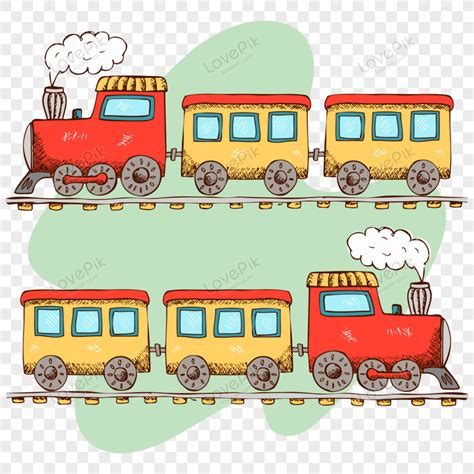 기차 장난감 그림 Png 일러스트 무료 다운로드 Lovepik