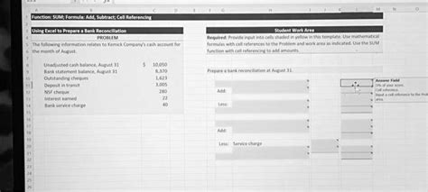 Solved Texts Function Sum Formula Add Subtract Cell Referencing