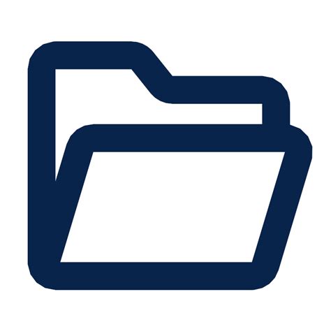 folder open vector svg icon svg repo
