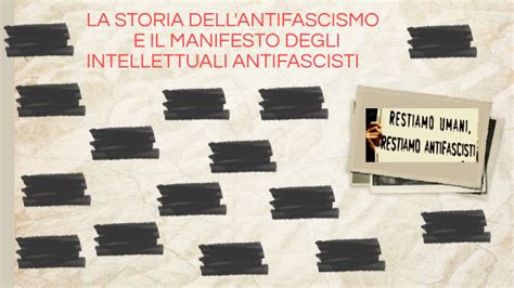 La Storia Dellantifascismo E Il Manifesto Degli Intellettuali