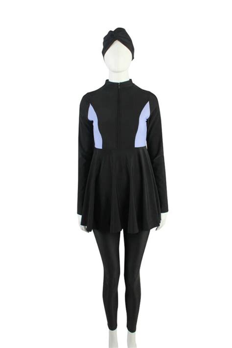 Black And Blue Modest Swimwear Smamz Modest Wear Modest Living