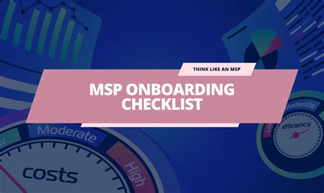 Msp Onboarding Checklist With Template Download