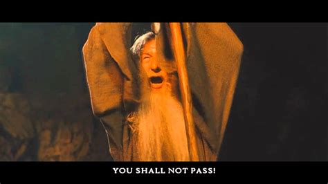 Best Favorite Lord Of The Rings Quotes You Shall Not Pass