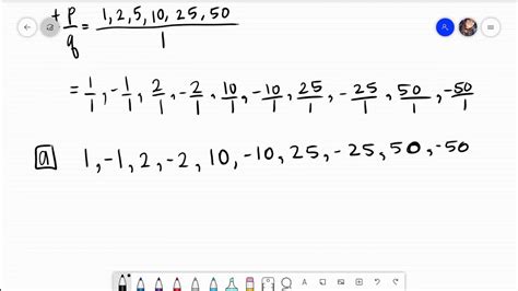 Possible Rational Zeros Identify Zero Find All Zeros Synthetic Division Factoring 3 4 YouTube