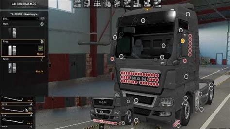 Slots For MAN TGX V1 0 ETS 2 Mods