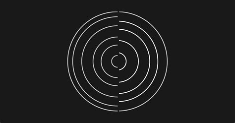 The Circle Abstract T Shirt Teepublic