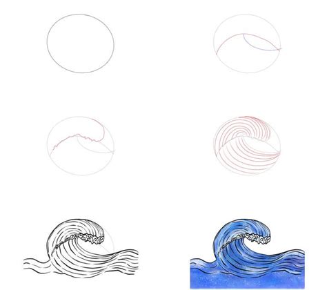 Easy And Beautiful Wave Drawing Ideas Drawing Photos Easy And Beautiful Wave Drawing Ideas Drawing Photos