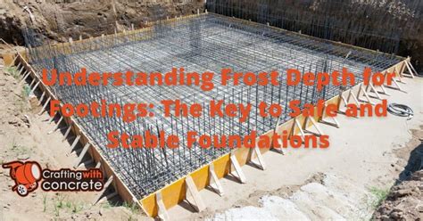 Understanding Frost Depth For Footings The Key To Safe And Stable Foundations