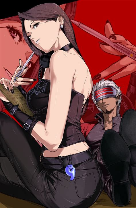 Dante Mia Fey Trish And Godot Ace Attorney And More Drawn By