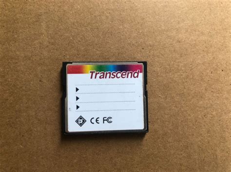 Transcend CompactFlash 1GB CF200I Industrial Grade CF Card TS1GCF200I ...