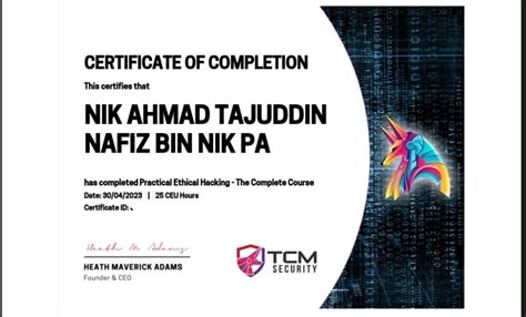 Nik Ahmad Tajuddin Nafiz Nik Pa On Linkedin Alhamdulillah First Step I Think To Make Sure The