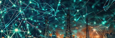 Premium Photo A Smart Grid Infrastructure With Iot Sensors Managing Energy Distribution And