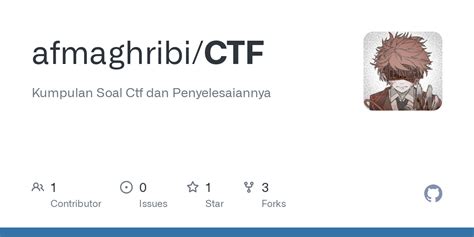 Github Afmaghribictf Kumpulan Soal Ctf Dan Penyelesaiannya