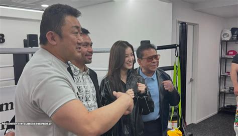 Pacquiao Nakipagkita Kay Train To Busan Actor Ma Dong Seok