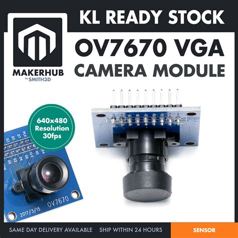 Ov7670 Camera Module 640x480 Vga Cmos Image Sensor Sccb Interface Auto