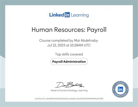 Certificate Of Completion Mai Abdelnaby