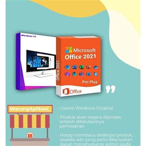 Jual Original Lisensi PROMO Windows 11 Pro Dan Office 2021 Professional Plus Digital Key Kab