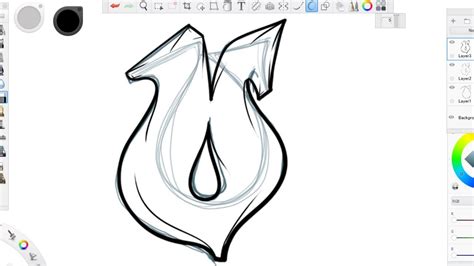How To Graffiti Letter O2 Wildstyle Graffiti Tutorials For Beginners