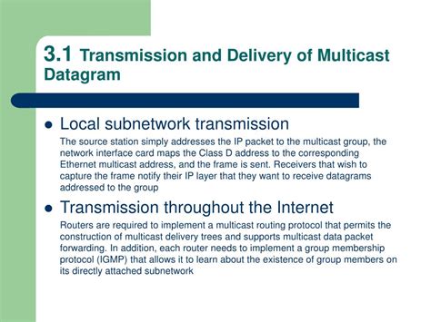 Ppt Summary Of Ip Multicast Powerpoint Presentation Free Download Id253101