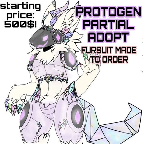 Partial Protogen Fursuit Adopt By Eumber On Deviantart