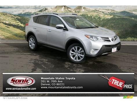 2013 Classic Silver Metallic Toyota Rav4 Limited Awd 76624033 Photo