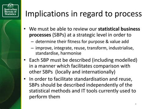 Ppt Generic Statistical Business Process Model Gsbpm And Its Contribution To Modelling