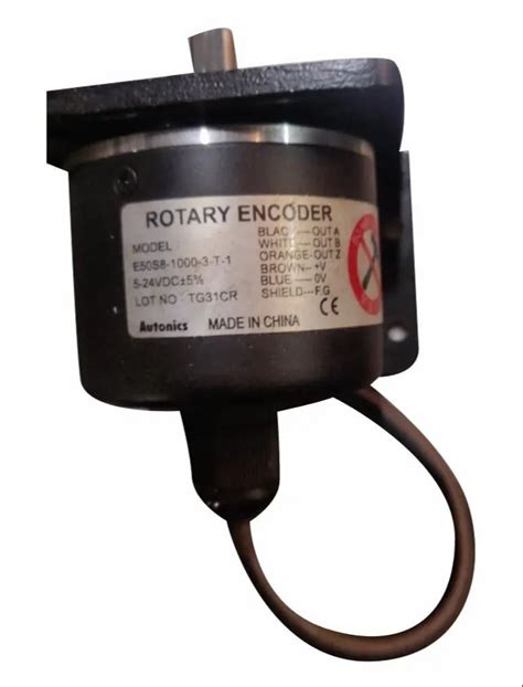 Black Autonics Rotary Encoder For Servo Motor At Rs 1800 Piece In