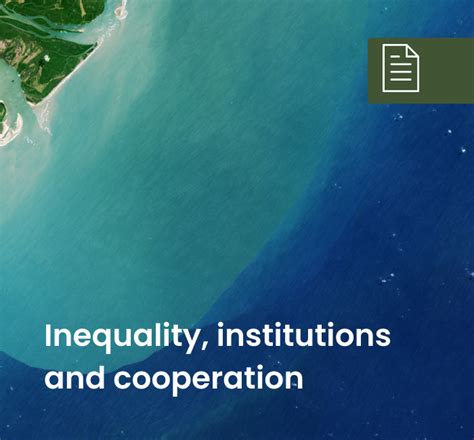 Inequality Institutions And Cooperation — Delta Hub