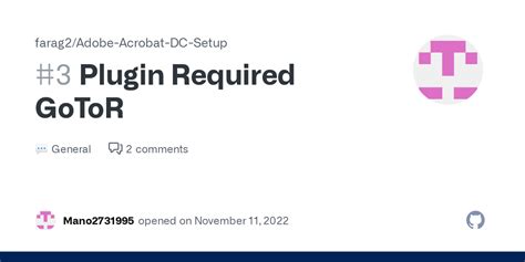 plugin required gotor · farag2 adobe acrobat dc setup · discussion 3