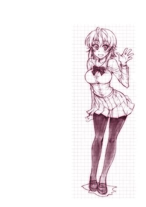 Graph Paper Danbooru