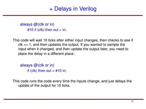 ppt eece476 verilog tutorial powerpoint presentation free download id 4551412