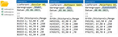 Power Query Kopfdaten Aus Csv Dateien Automatisch Auslesen Und Als
