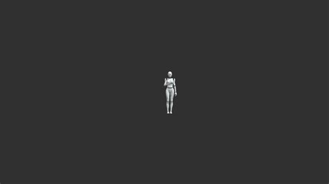 Womanwalkingslowlywithaphonev3 3d Model By Animmade5 667d849