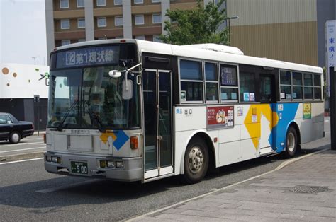 熊本都市バス 熊本200か500 HMネット