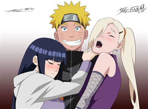 Naruto Hinata Ino By Kevintut On Deviantart