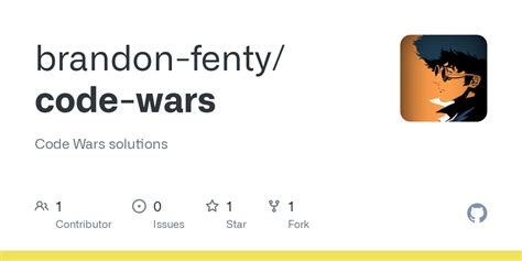 Github Brandon Fentycode Wars Code Wars Solutions