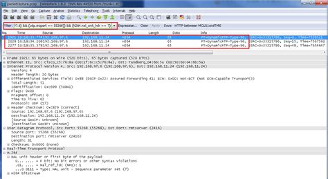 How To Find I Frame Using Wireshark For H 323 Video Communication Cisco Community