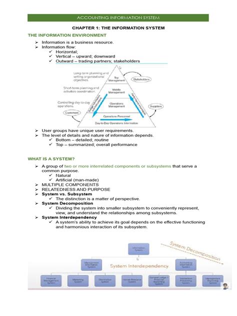 chapter 1 the information system pdf system databases