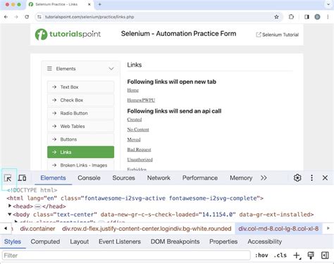 Selenium Webdriver Finders