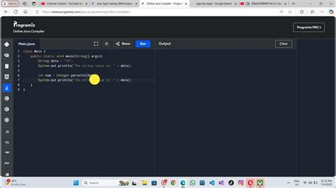 Java Programming Language Project 90 Type Conversions Created By