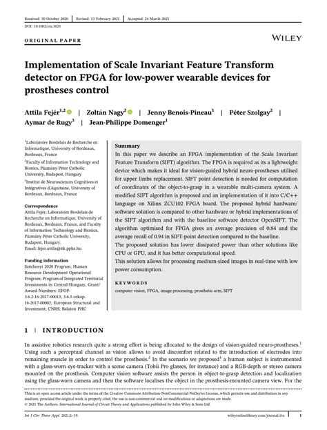 Pdf Implementation Of Scale Invariant Feature Transform Detector On