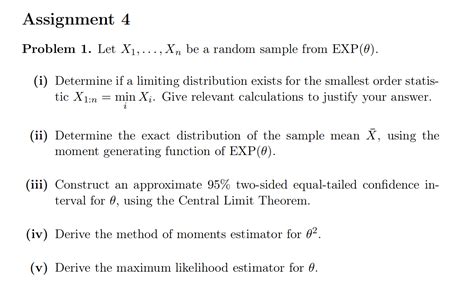 Solved Problem Let X Xn Be A Random Sample From Chegg Com