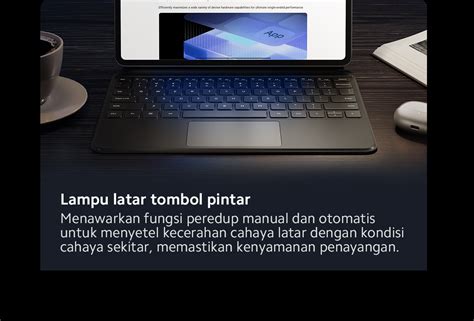 Jual Xiaomi Pad S Pro Touchpad Keyboard Keys Koneksi Magnetic Touchpad Ukuran Besar
