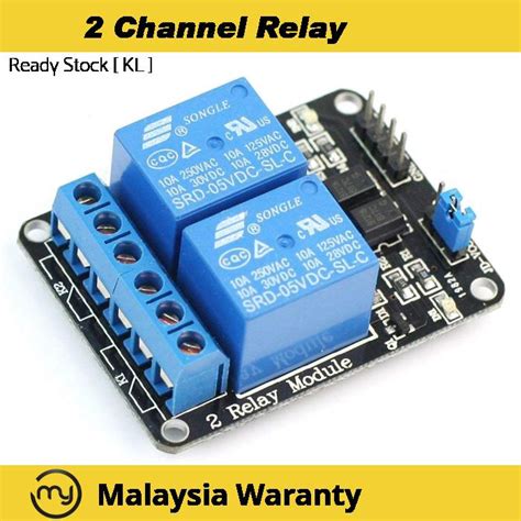 Arduino Opto Isolator Channel Relay Way V Relay Module Shopee Malaysia