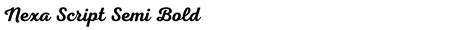 Nexa Script Font Webfont And Desktop Myfonts