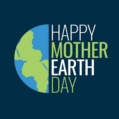 Happy Mother Earth Day Post Template 42642617 Vector Art At Vecteezy