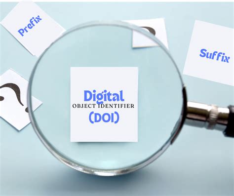 digital object identifier doi definition origin and usages for