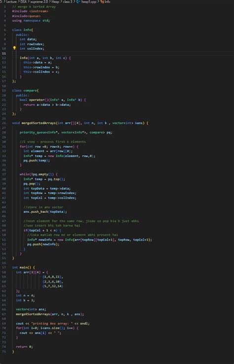 jay prakash on linkedin day 82 dsa 101 days challenge day 82 today i learn how to merge…
