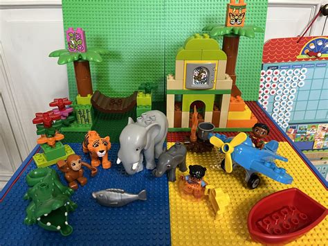 Original Lego Duplo Jungle Around The World Set 10804 Hobbies And Toys